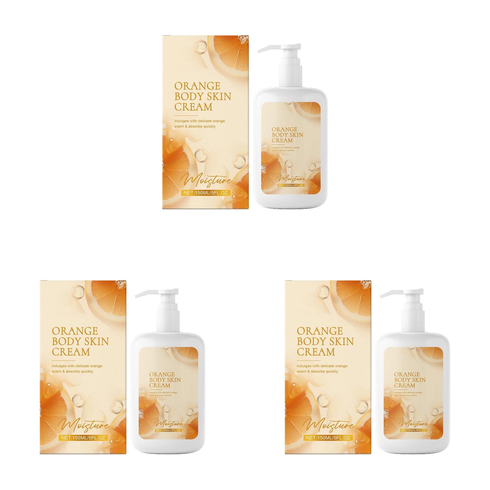 Orange Moisturizing Body Lotion Cares For Body Skin Hydration Moisturizing Skin Care 150ml Shea