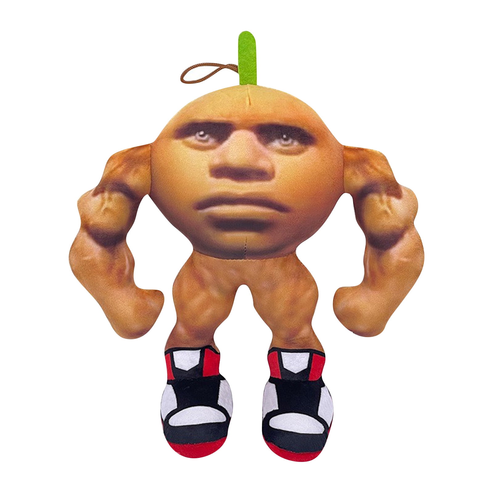 Orange Muscle Man Italian Brainrot, Tralalero Tralala AI Italian Animals Italian Brainrot Toy ...