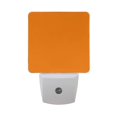 Orange Night Light 2 Pack LED Nightlight Plug into Wall Dusk to Dawn ...