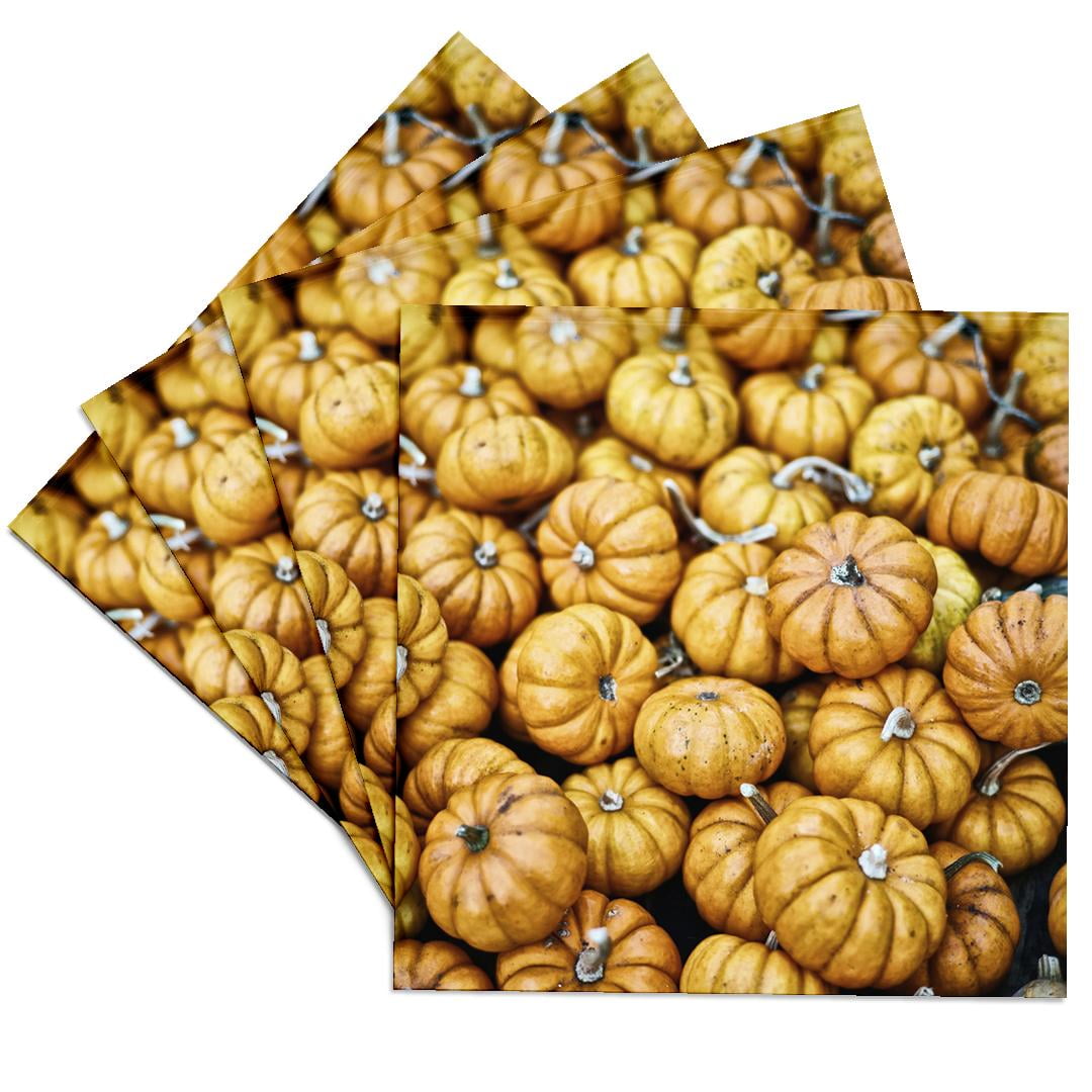3drose, Orange Organic Fresh Mini Pumpkins at a Local Market in New ...