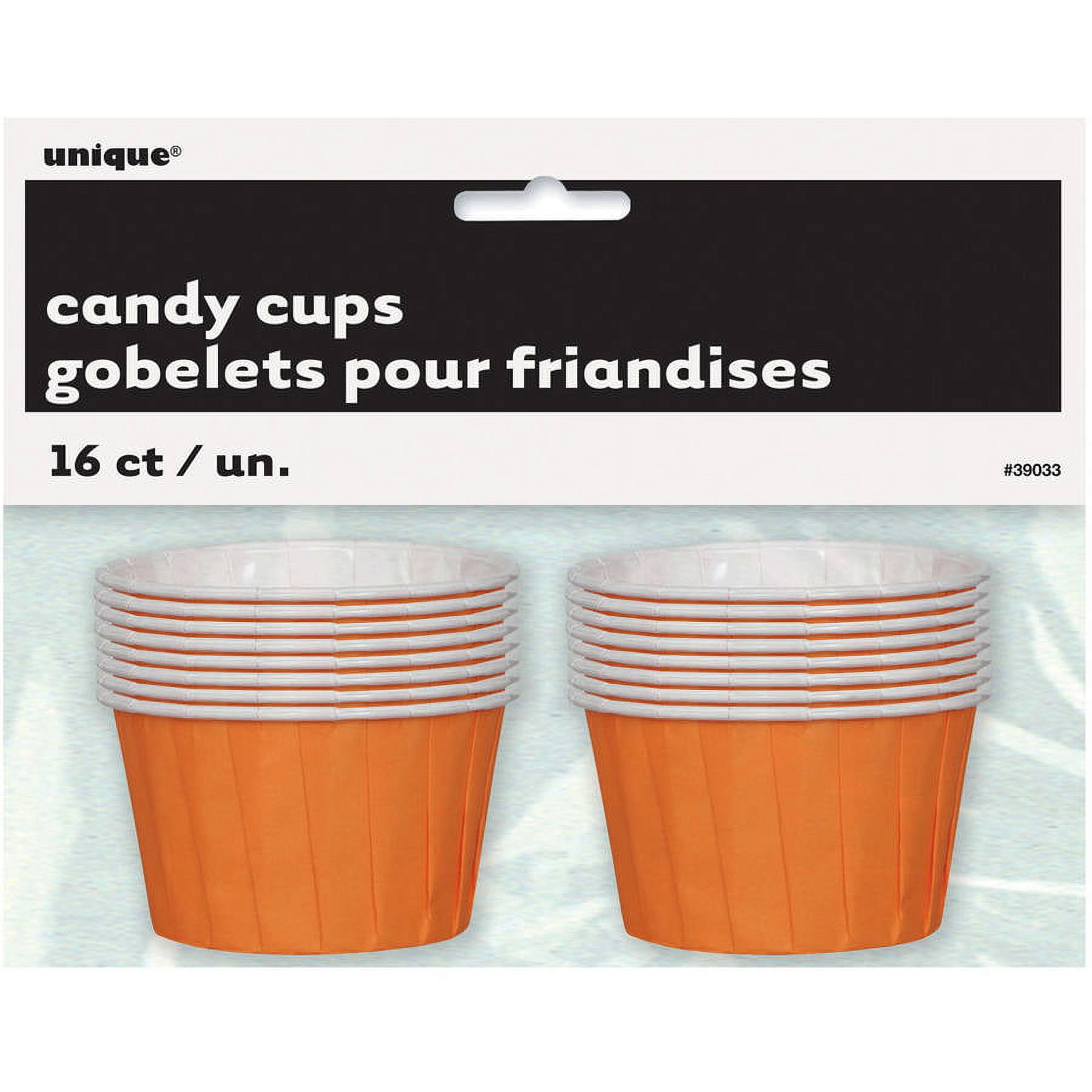 Orange Paper Candy Cups, 8ct - Walmart.com
