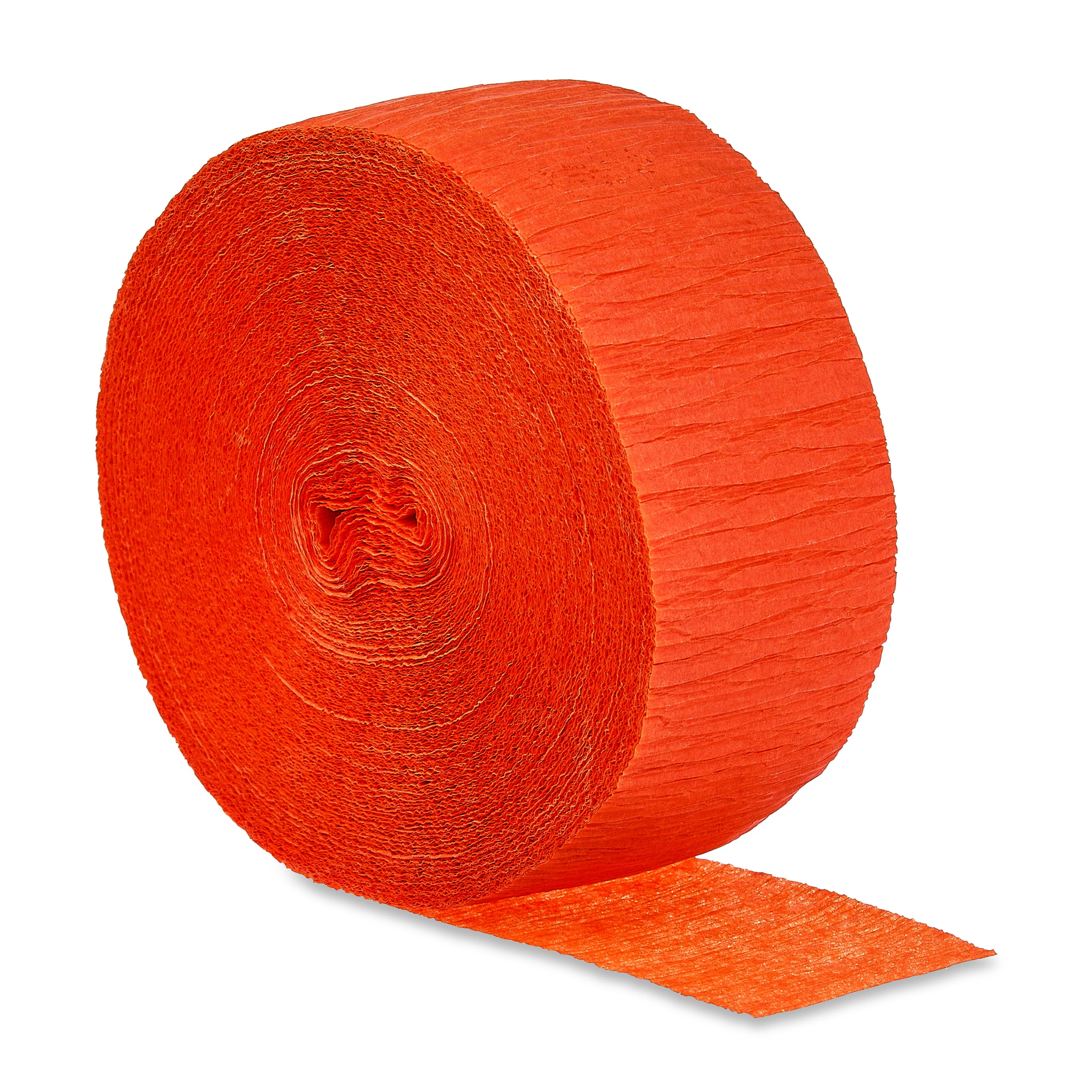 Orange Paper Party Streamer, 1.75" x 150', by Way To Celebrate ...