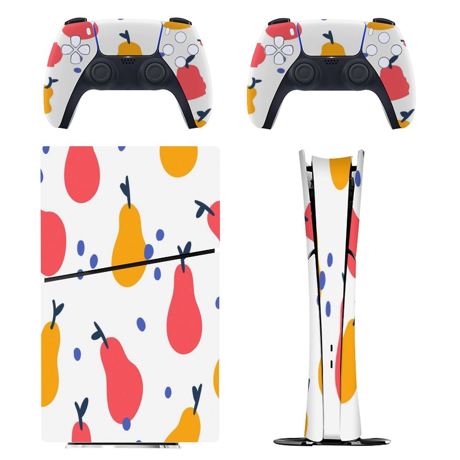 Orange, Passion, Pear PS5/PS5 Slim Digital Disc Skin Sticker For ...