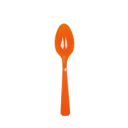 Orange Peel Plastic Spoons - Walmart.com