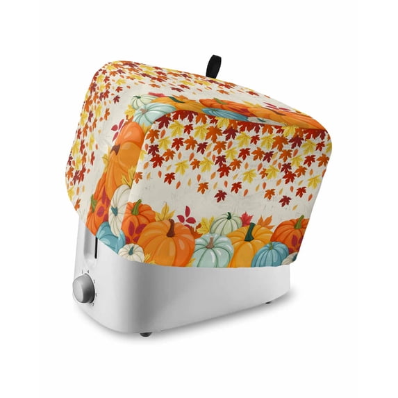 Orange Pumpkins Fall Small Toaster Cover 2 Slice, Kitchen Appliance ...