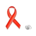 Orange Ribbon Brooch for Cancer Awareness Fashion Accessory for ...