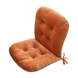 Orange Rocking Chair Cushion, Non Slip High Back Pad, 1 Count, 17.7 ...