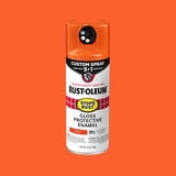 Orange, Rust-Oleum Stops Rust Custom Sprays 5 in 1 Gloss Spray Paint ...