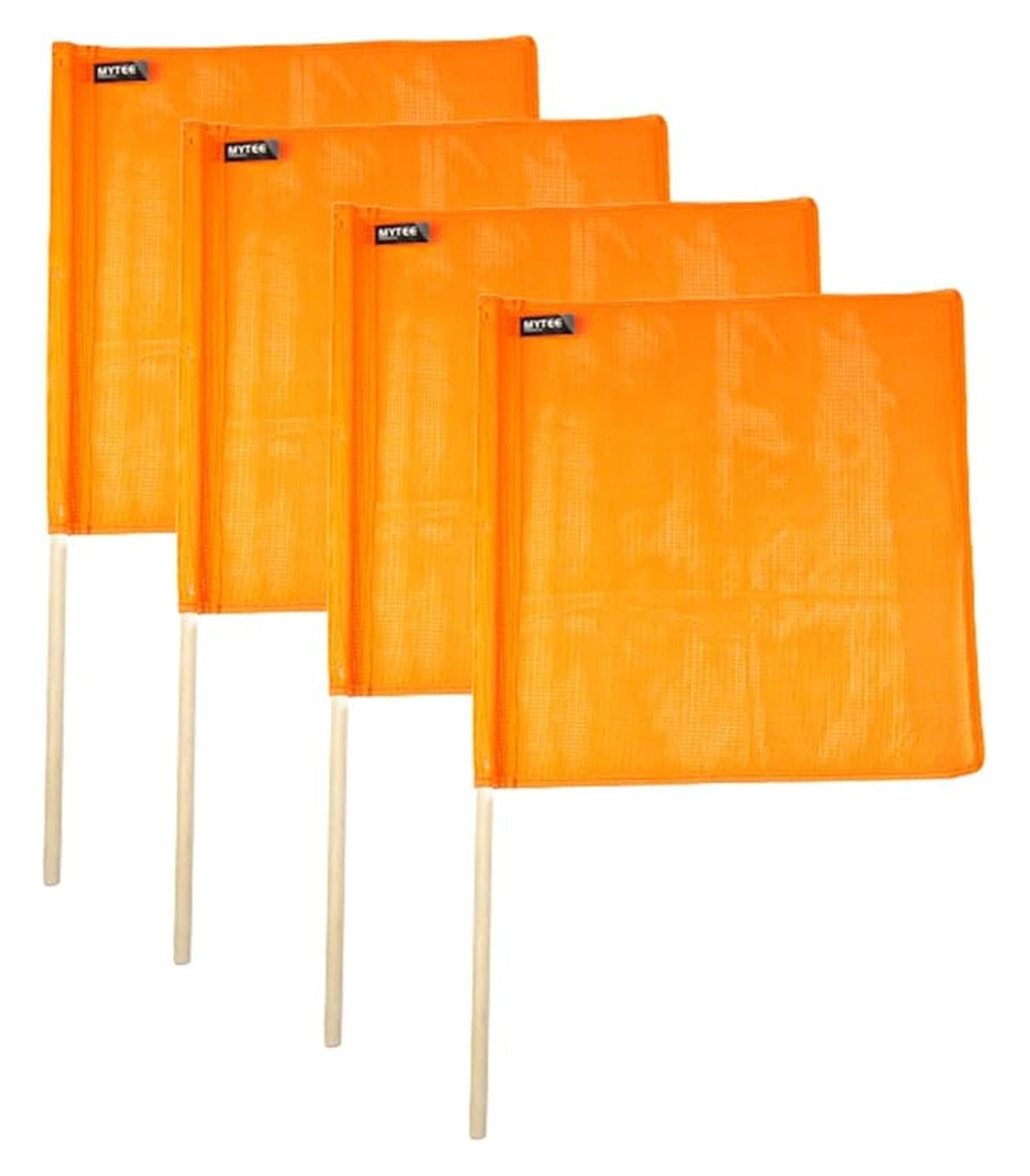 Orange Safety Flags for Trucks with Dowel, DOT Compliant - 18 Inch x 18 ...