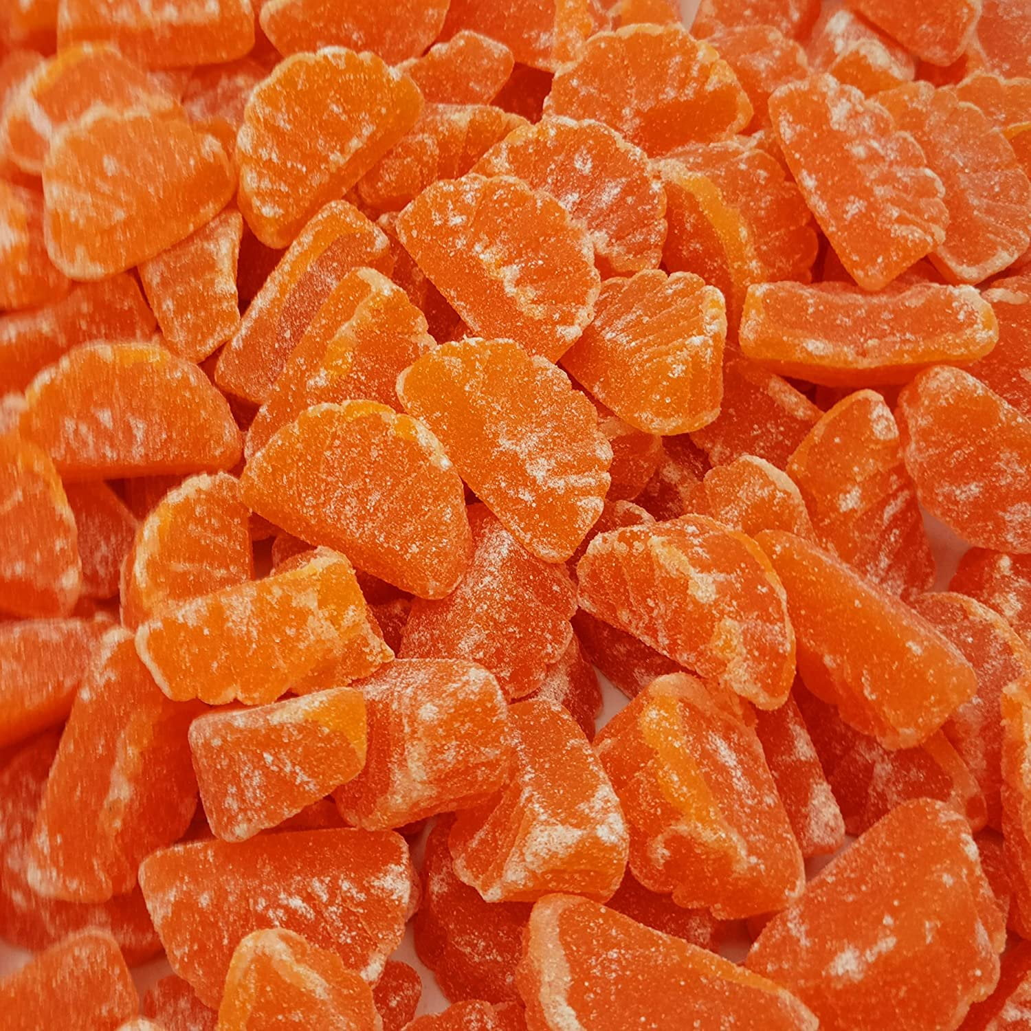 Orange Slice Candy - Orange Slice Wedges Gummy Candy Made with Real ...