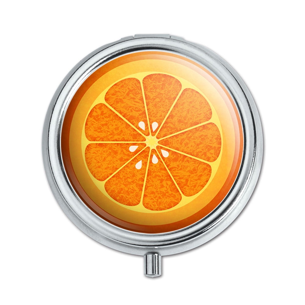 Orange Slice Pill Box - Walmart.com