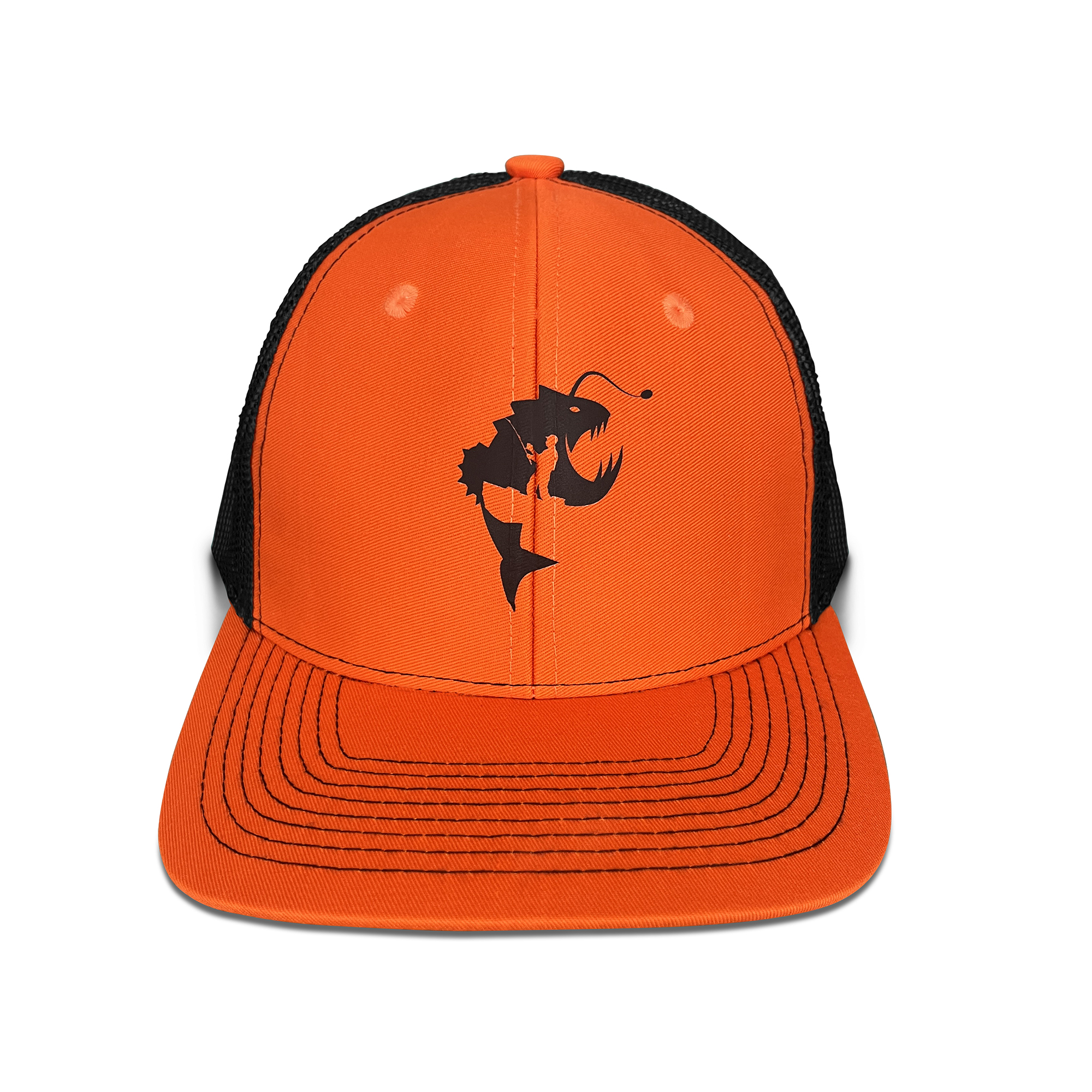Orange & Black Tiger Print Snapback - Walmart.com