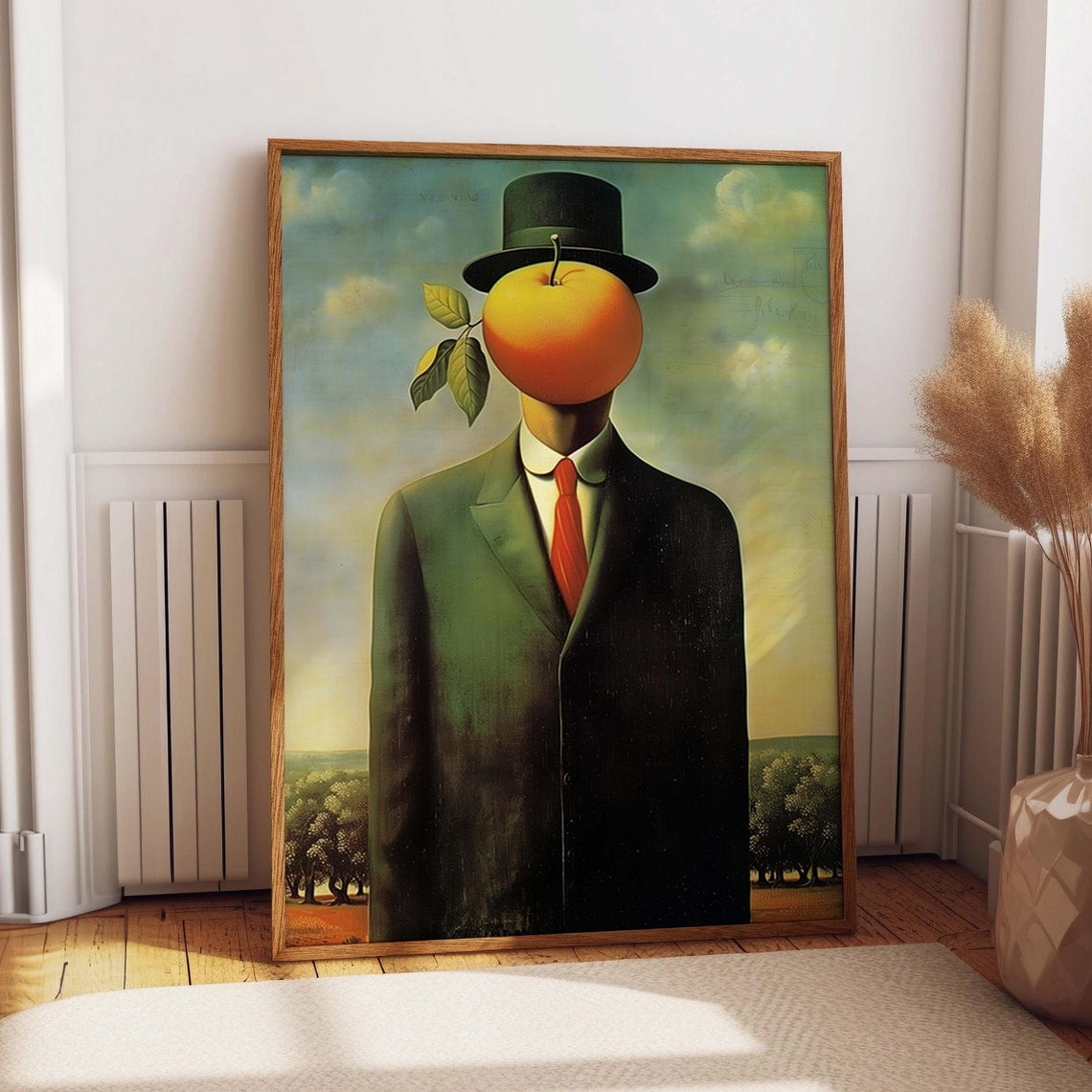 Orange Surrealist Print - Modern Surrealist - Mind-Bending Art ...