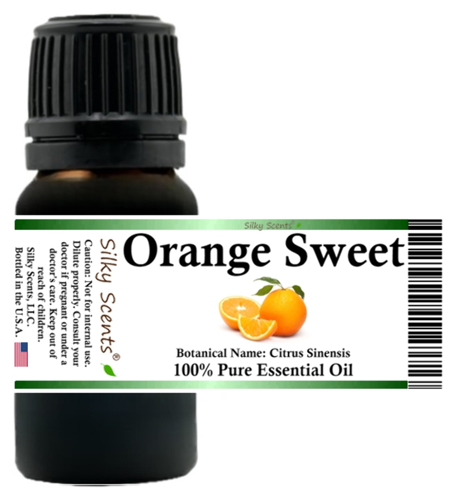 Orange Sweet Essential Oil 100% Pure and Natural 15 ml (1/2 oz ...