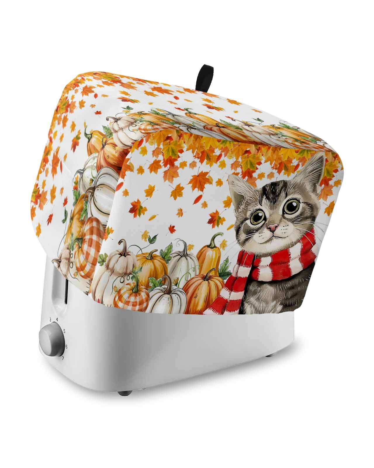 Orange Thanksgiving Toaster Cover 4 Slice, Large Kitchen Appliance ...