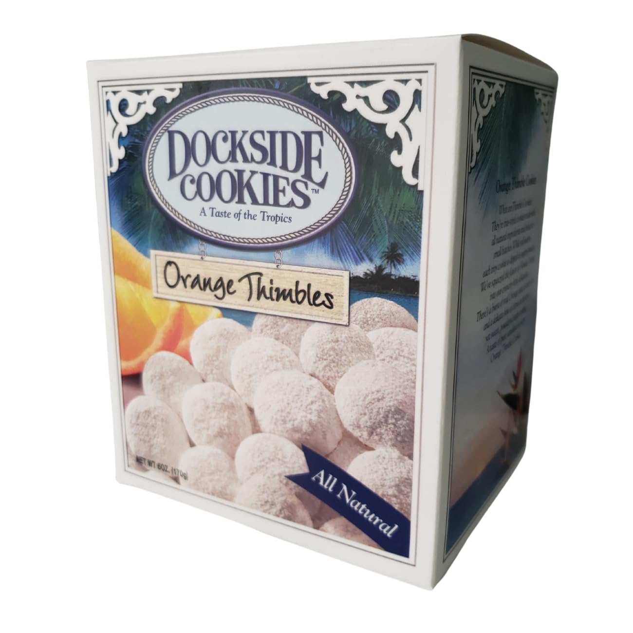 Orange Thimbles - Shortbread Handmade Thimbles baked in Small Batches ...