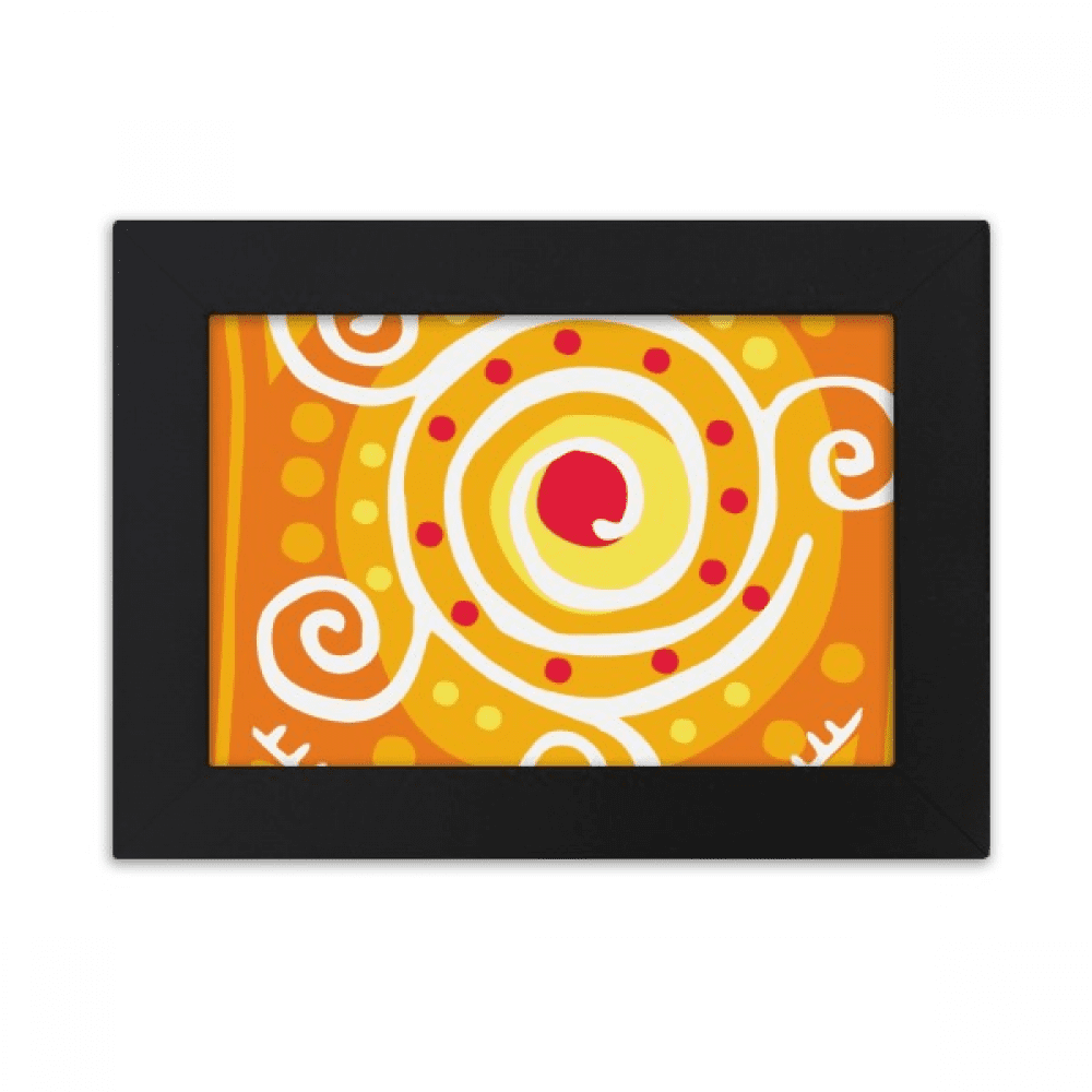 Orange Volume Mexico Totems Ancient Civilization Desktop Photo Frame Ornaments Picture Art ...