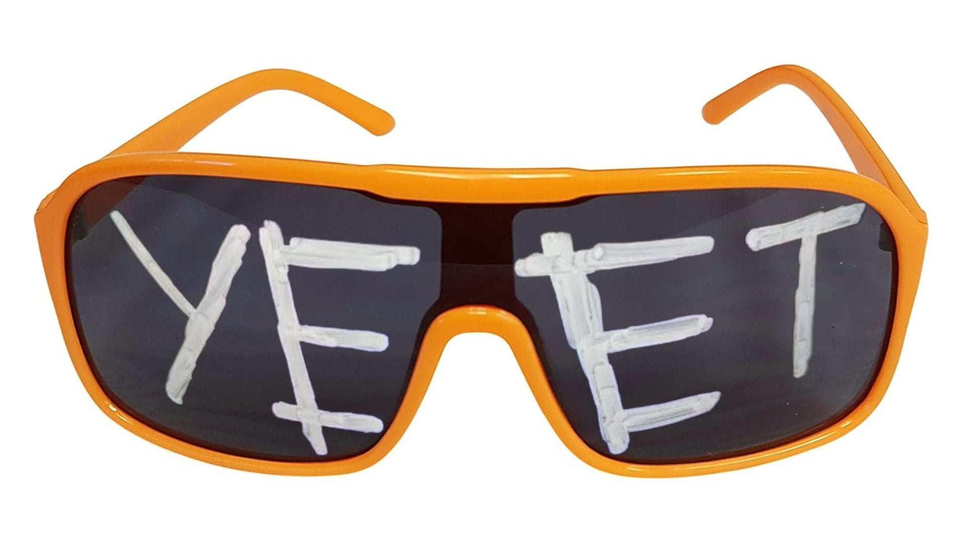 Orange Yeet Sunglasses for Main Event Jey Uso Costume - Walmart.com