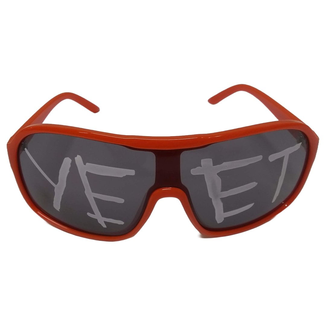 E.W.S. Orange Yeet Sunglasses, Handmade Cosplay Accessory for Jey Uso ...