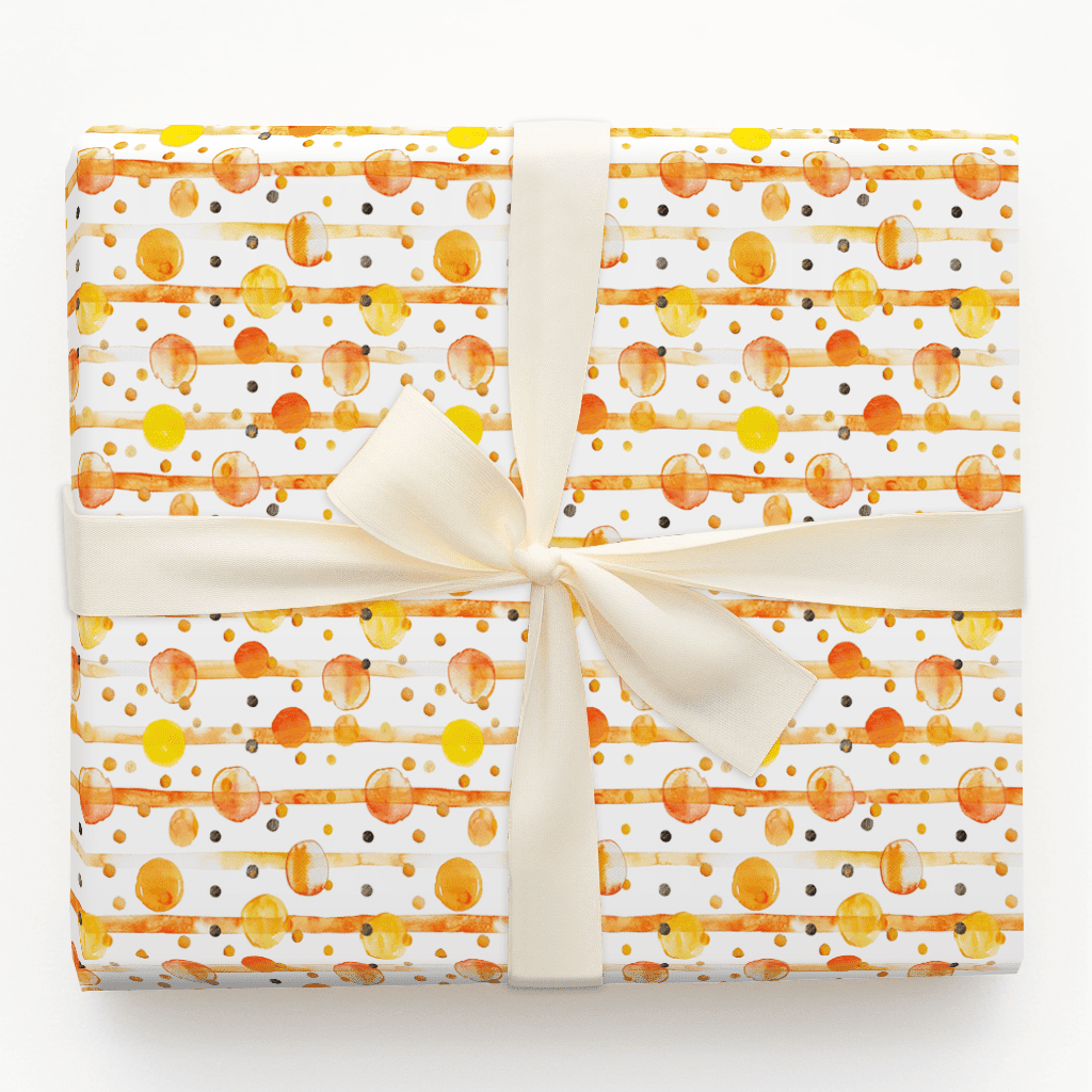 Orange You Fancy - Christmas Wrapping Paper Roll - Gift Wrap for ...