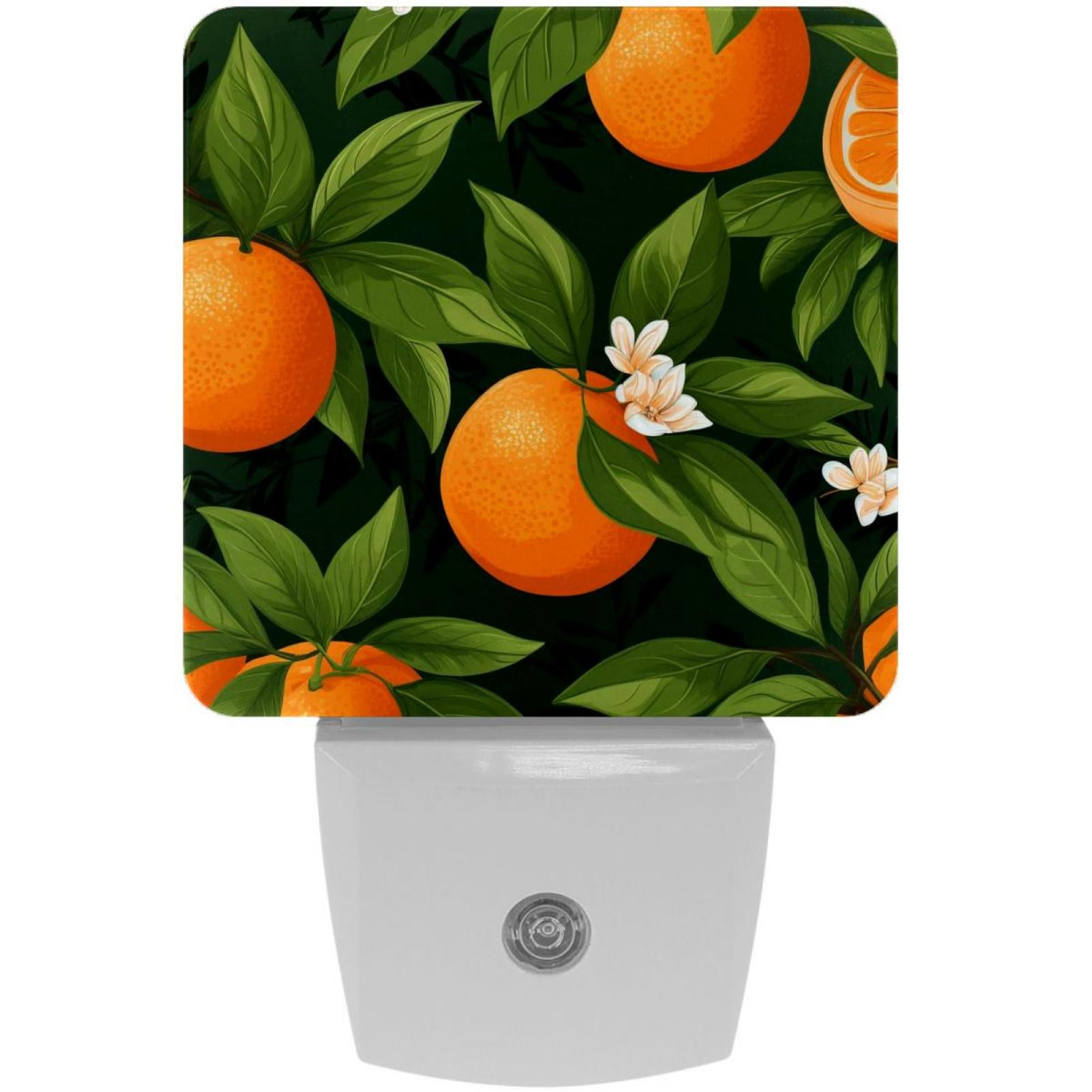 Oranges LED Square Night Light - Energy Efficient Plug-in Nightlight ...