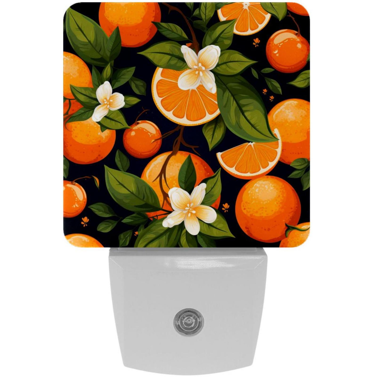 Oranges LED Square Night Lights - Energy Efficient and Stylish Bedroom ...