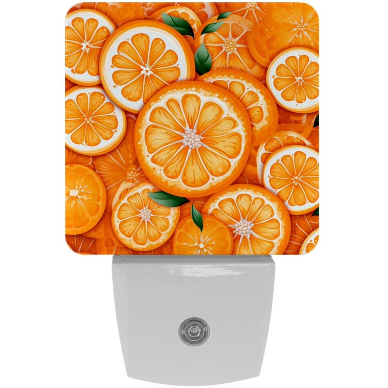 Oranges LED Square Night Lights - Illuminating Your Space with Style | Energy-Efficient Bedroom ...