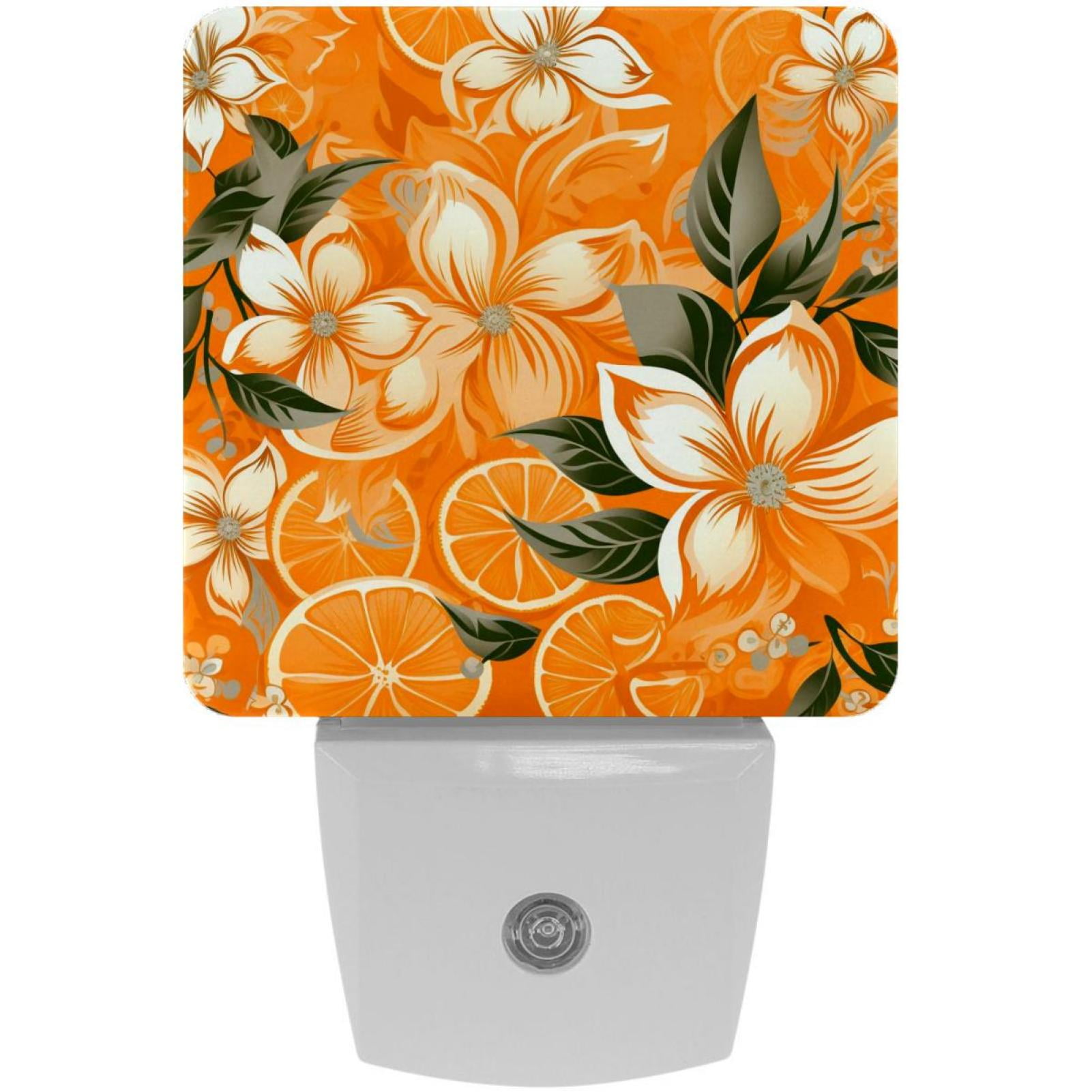 Oranges LED Square Night Lights - Small and Bright Illumination for ...