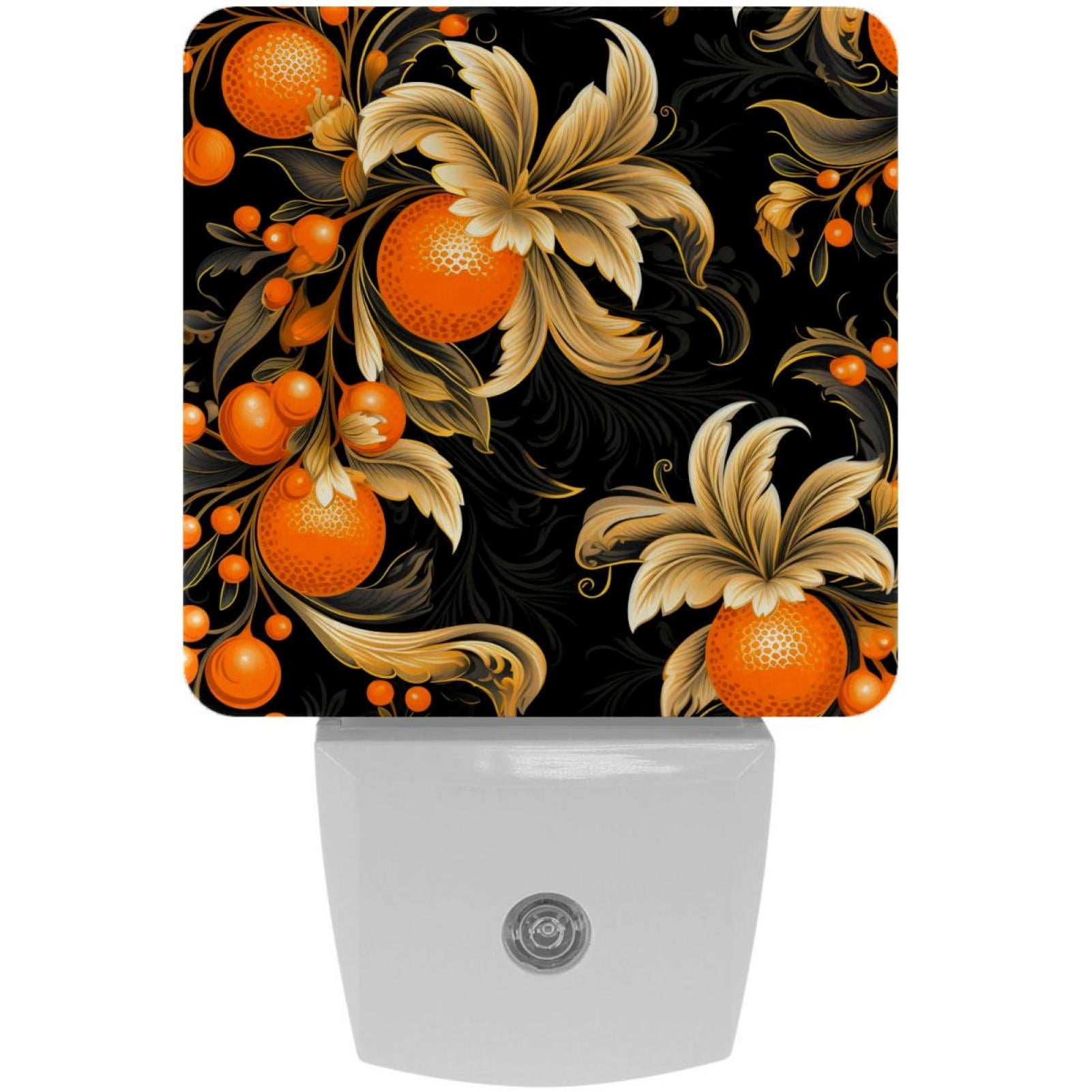 Oranges LED Square Night Lights - Stylish and Energy-Efficient Illumination for Any Room - Set ...