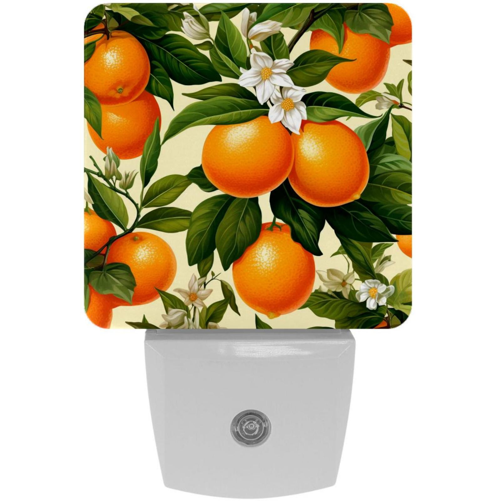 Oranges LED Square Night Lights with Motion Sensor - Modern and Energy ...