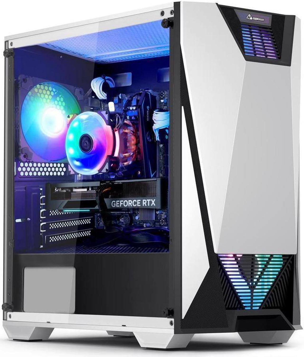 Orangexin Battleaxe Gaming PC- AMD Ryzen 5 5600X 3.7 GHz- GeForce RTX ...