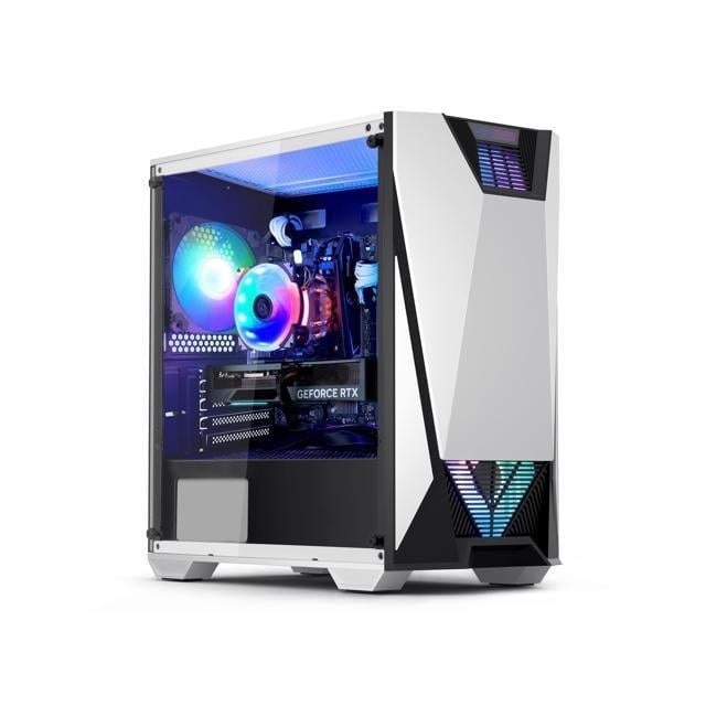 Orangexin Battleaxe Gaming PC -AMD Ryzen 5 5600X 3.7 GHz , Radeon RX ...