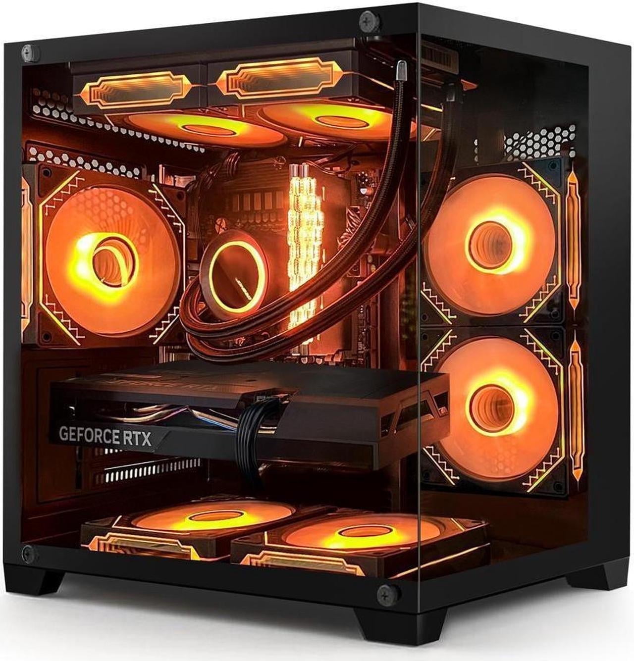 Hoengager Gaming PC - Intel Core i7-12700F 12-Core 2.1 GHz - GeForce RTX 4060 8GB - 16GB DDR4 ...