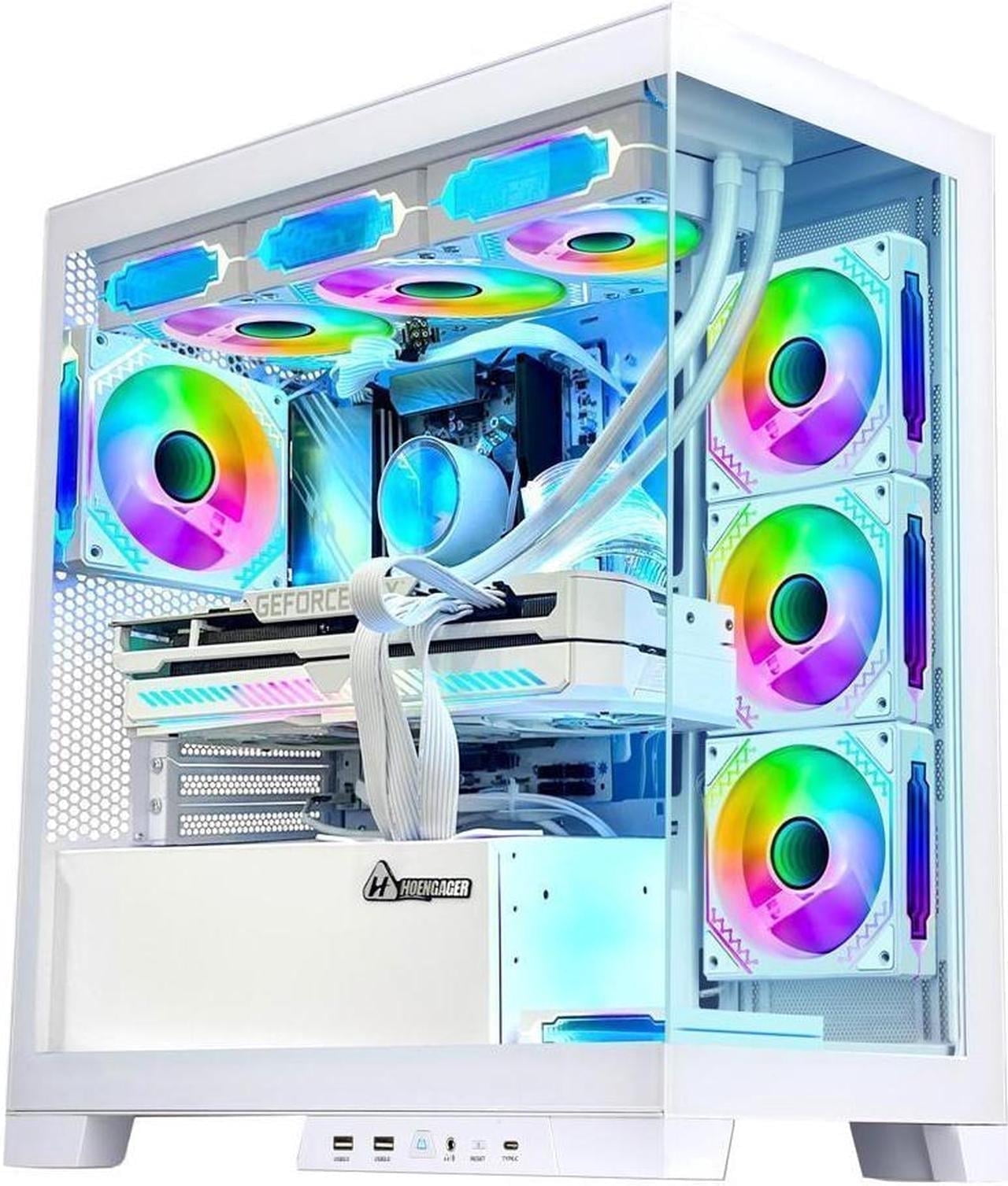 Hoengager Ocean Park Gaming PC-AMD Ryzen 5 5600X 4.6GHz-RTX 4070 12GB ...