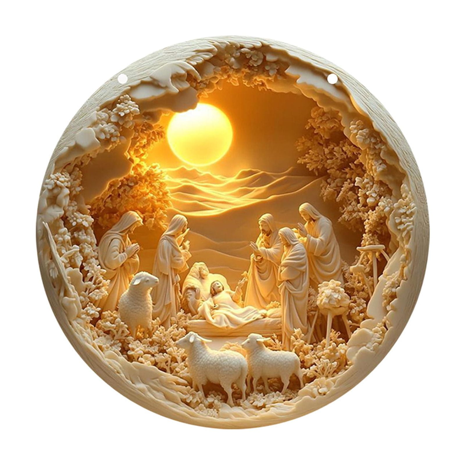 Orangide Christian Nativity Puzzles for Adults,Jesus Paper Cutting Art ...