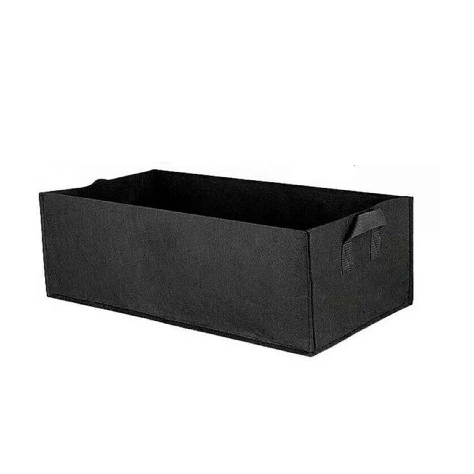 Orangide Rectangular Fabric Planter Bag, Heavy Duty with Handles ...