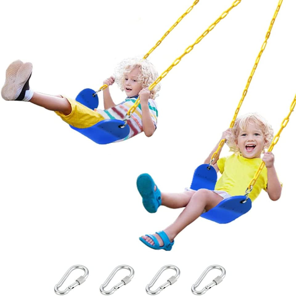Orangutan 2 Pack Heavy Duty Swing Seat 66" Chain Plastic Coated ...