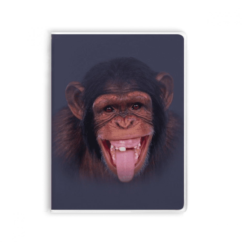 Orangutans Laugh Human Hair Notebook Gum Cover Diary Soft Cover Journal ...