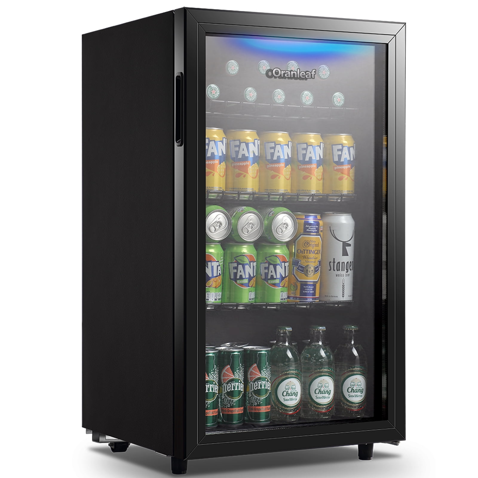 Oranleaf Beverage Refrigerators 120-Can Small Mini Fridge for Home ...