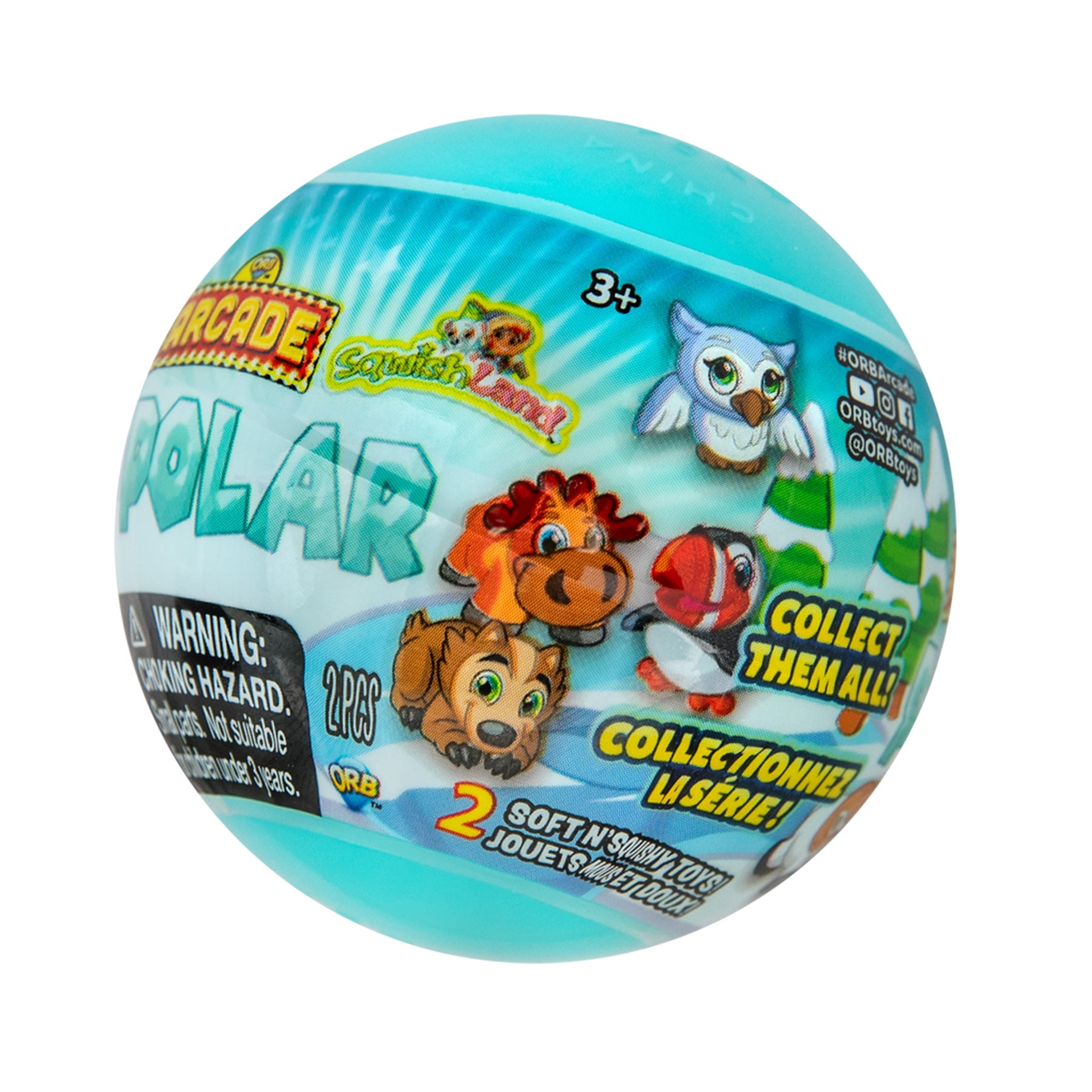 ORB Arcade Squishland Cuties Surprise Capsules - Walmart.com