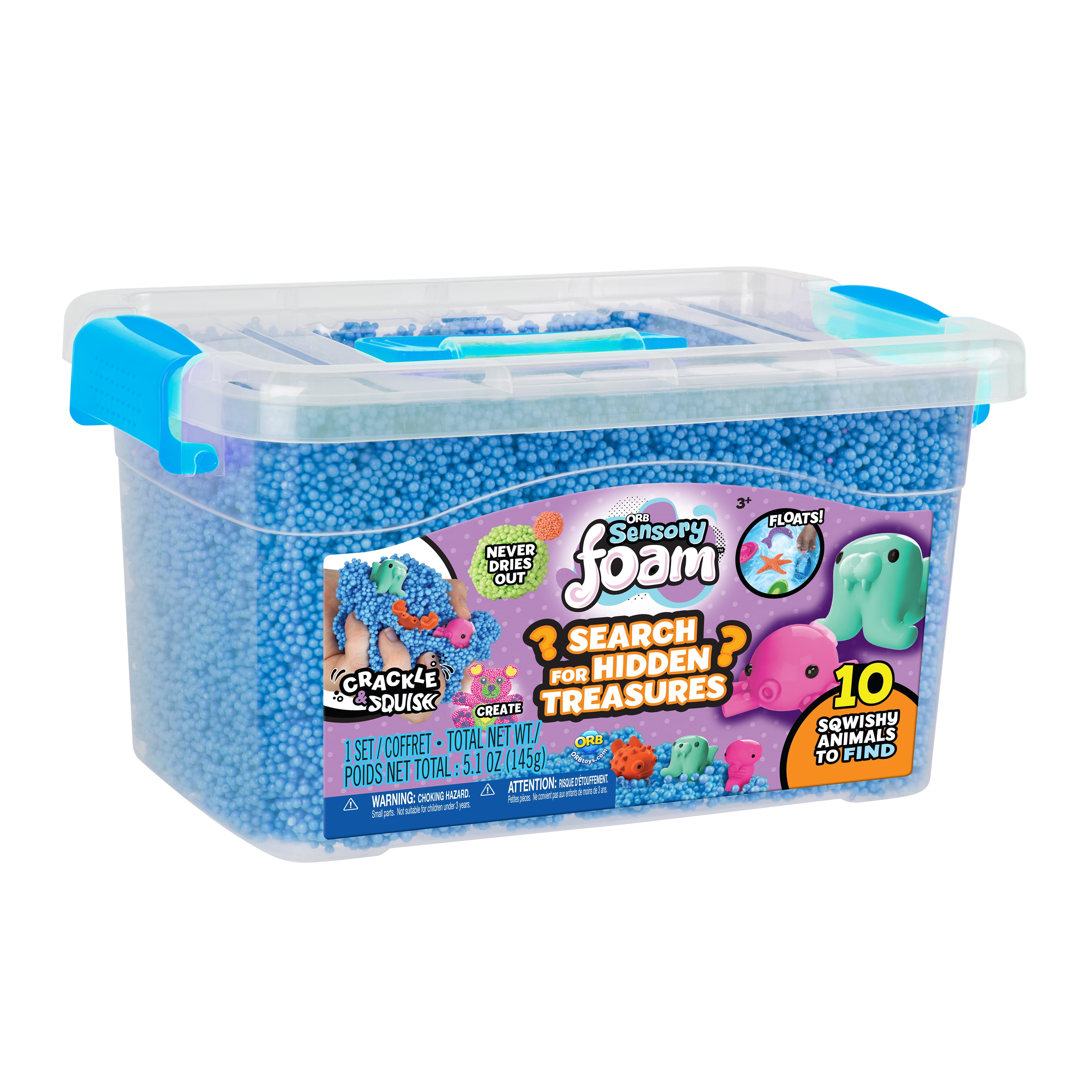 ORB Sensory Foam Sea Treasures Bin, Squishy Children's Items, Never ...
