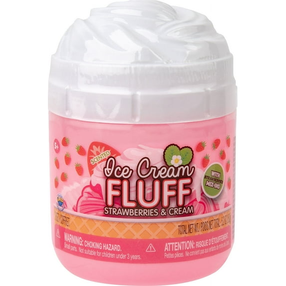 Orb Toys - ORB? GOAT Slimi Slime Ice Cream Fluff Strawberries and Cream ...