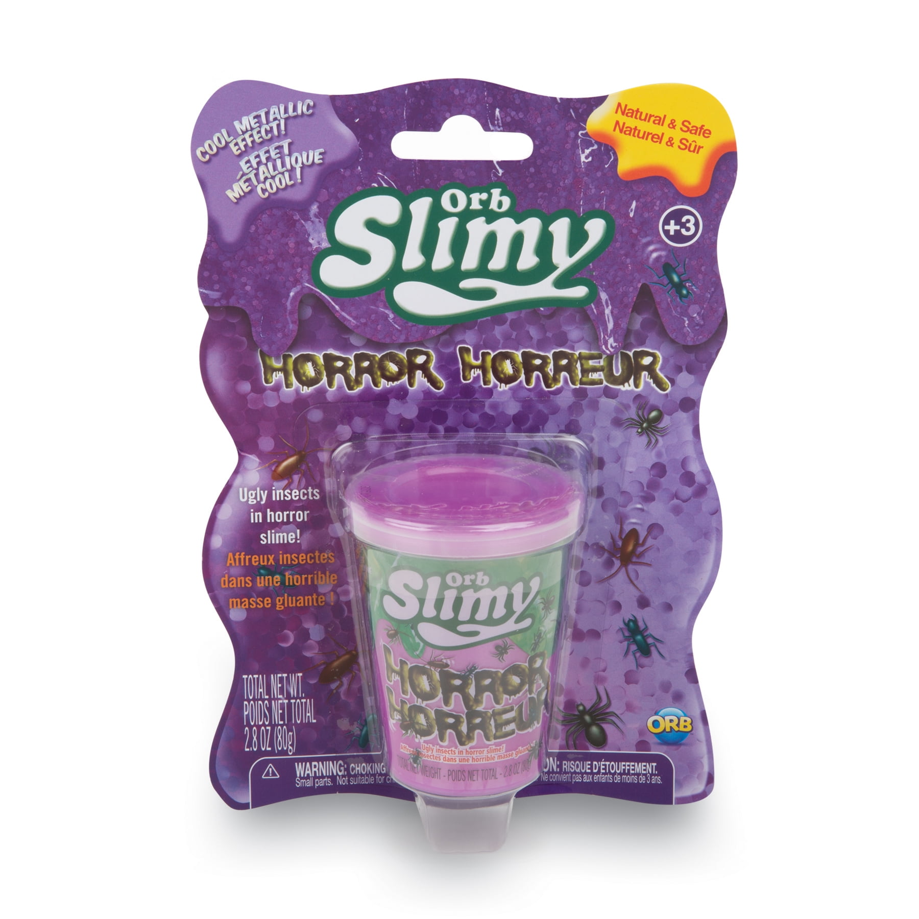 OrbSlimy™ Horror Metallic Purple - Walmart.com