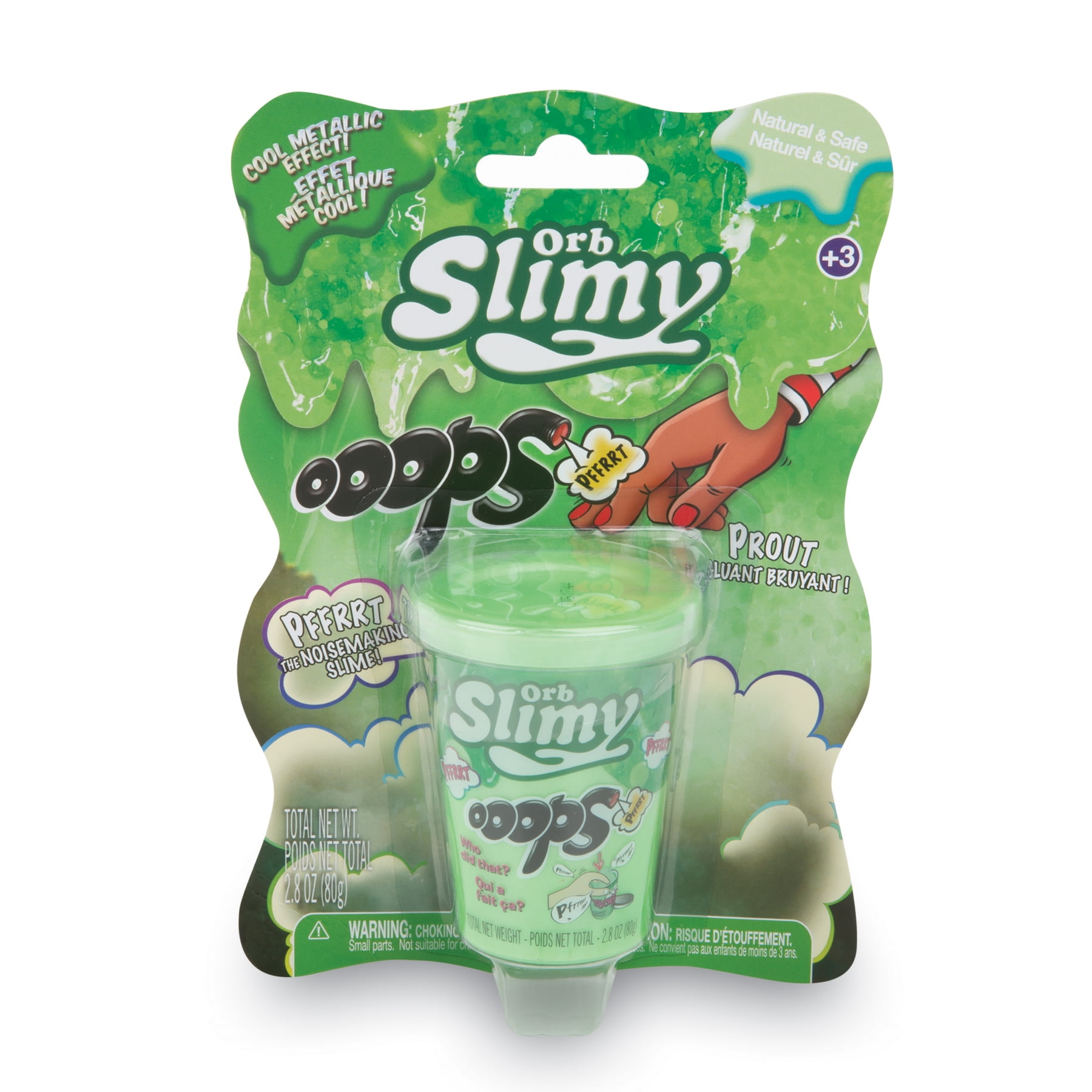 ORB Slimy Original Metallic Green Sensory Slime Toy with Amazing ...