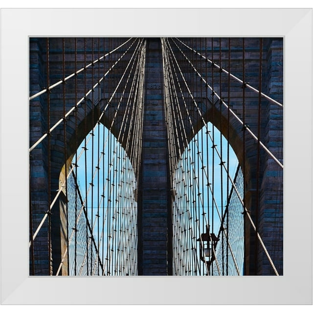 Orbach, Arnon 13x12 White Modern Wood Framed Museum Art Print Titled ...