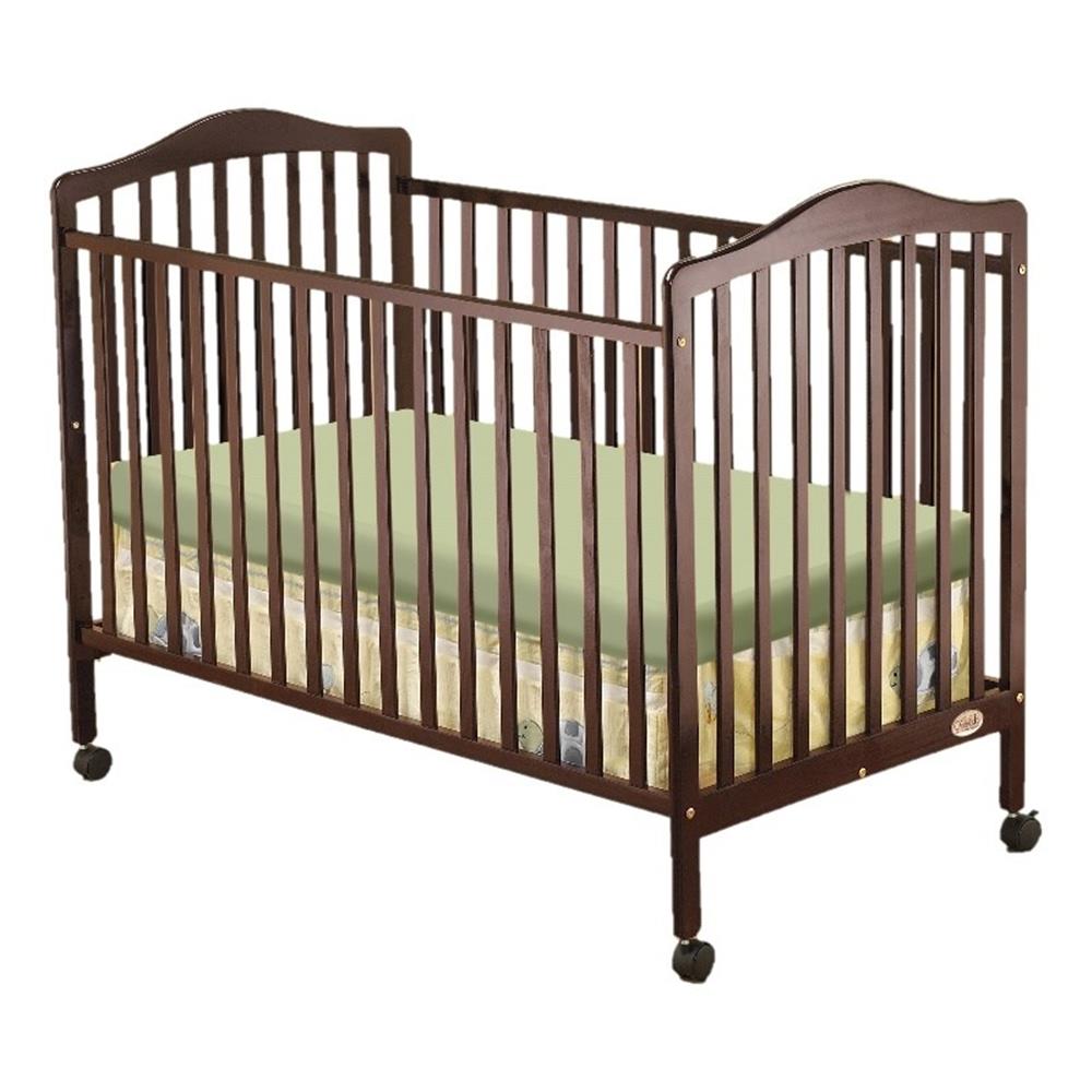 Orbelle Jenny Modern New Zealand Pine Solid Wood Crib, JPMA Certified ...
