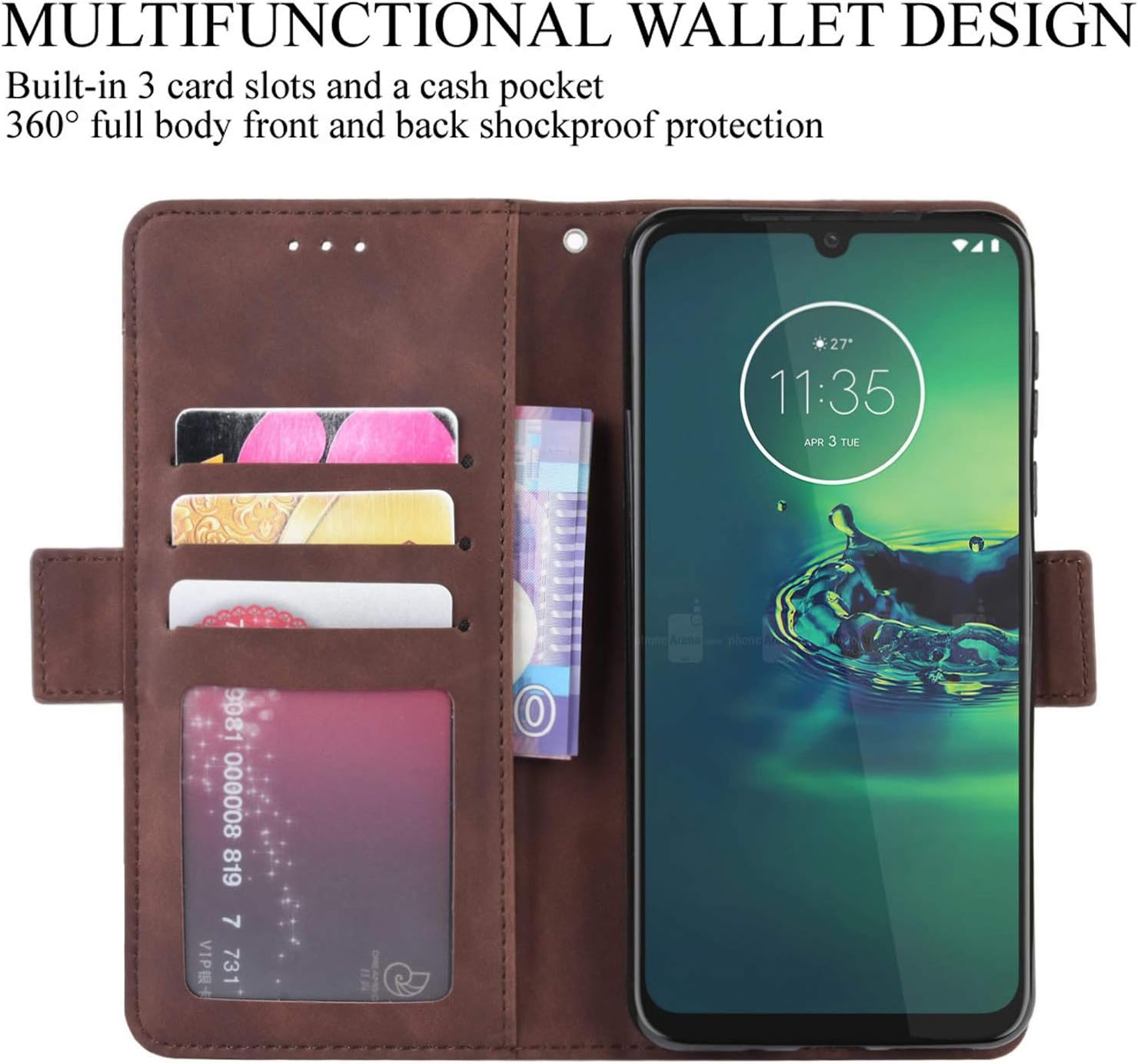 Orbic Magic 5G Case, Magnetic Full Body Protection Shockproof Flip ...