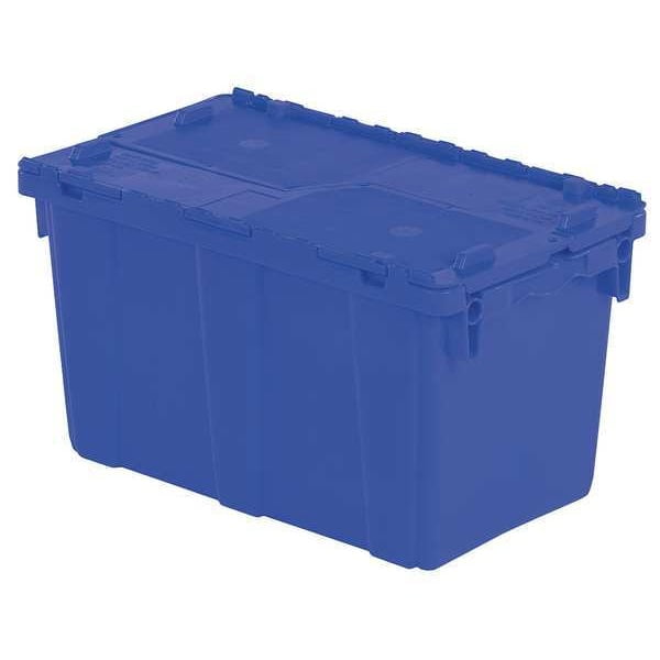 Orbis Attached Lid Container,Blue,Solid,HDPE FP151 Blue - Walmart.com