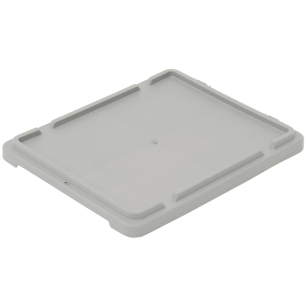 Orbis Grey Plastic Stackable Lug Lid - 21"L x 17"W - Walmart.com