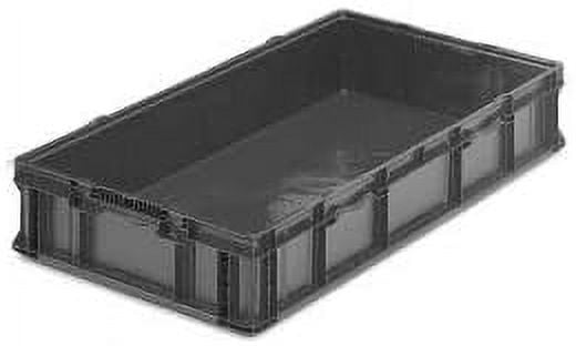 Orbis Stakpak Plastic Long Stacking Container, 48 x 22-1/2 x 7-1/4 ...